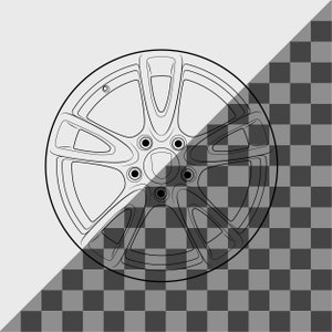 Rim SVG, PNG, Transparent Background, Instant Download. - Etsy