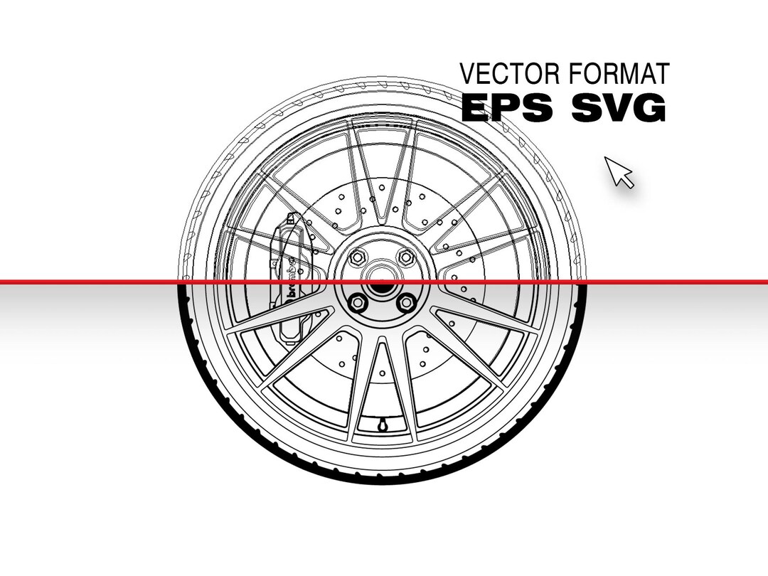 Rims and Stripes. Vector Set, Eps, Svg Format Included. Transparent Png ...