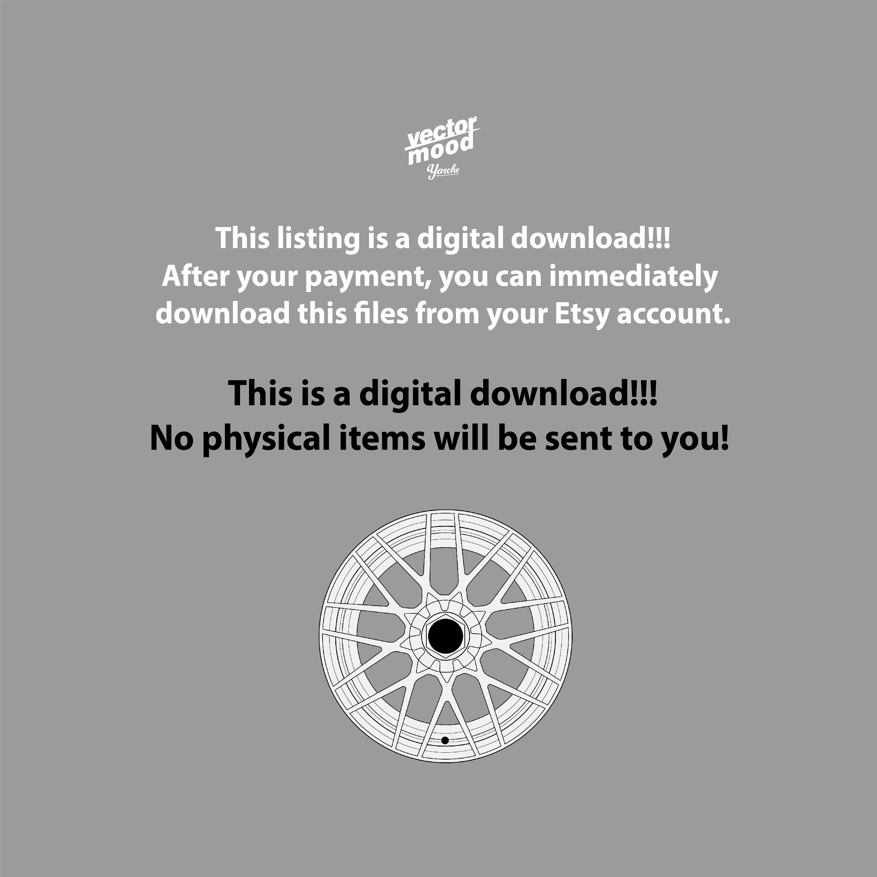 Rims SVG, PNG, Transparent Background, Instant Download. - Etsy