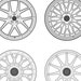Rims SVG, PNG, Transparent Background, Instant Download. - Etsy