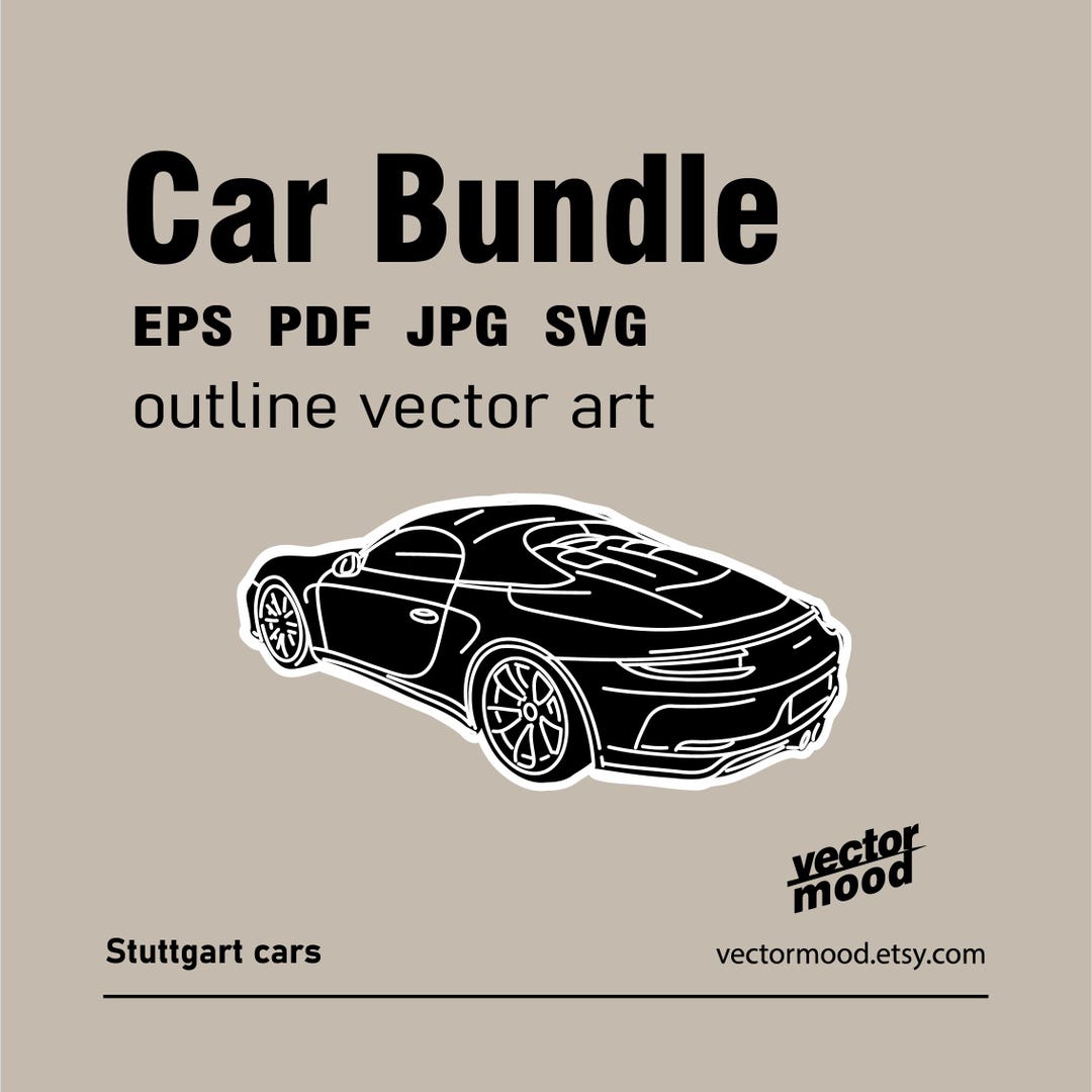 Stuttgart Cars Poster Prints Wall Art Hand-drawn Digital Decor - Etsy
