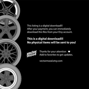 Rims Svg, Eps, Png, Transparent Background, Instant Download. - Etsy ...