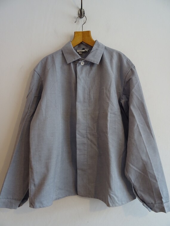 Vintage chore jacket German workwear European 1970s 7… - Gem