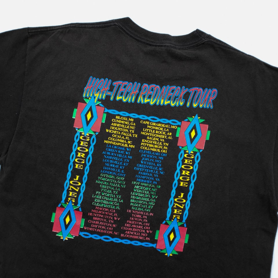 George Jones High-Tech Redneck Tour Shirt sold by Craig Clark | SKU ...