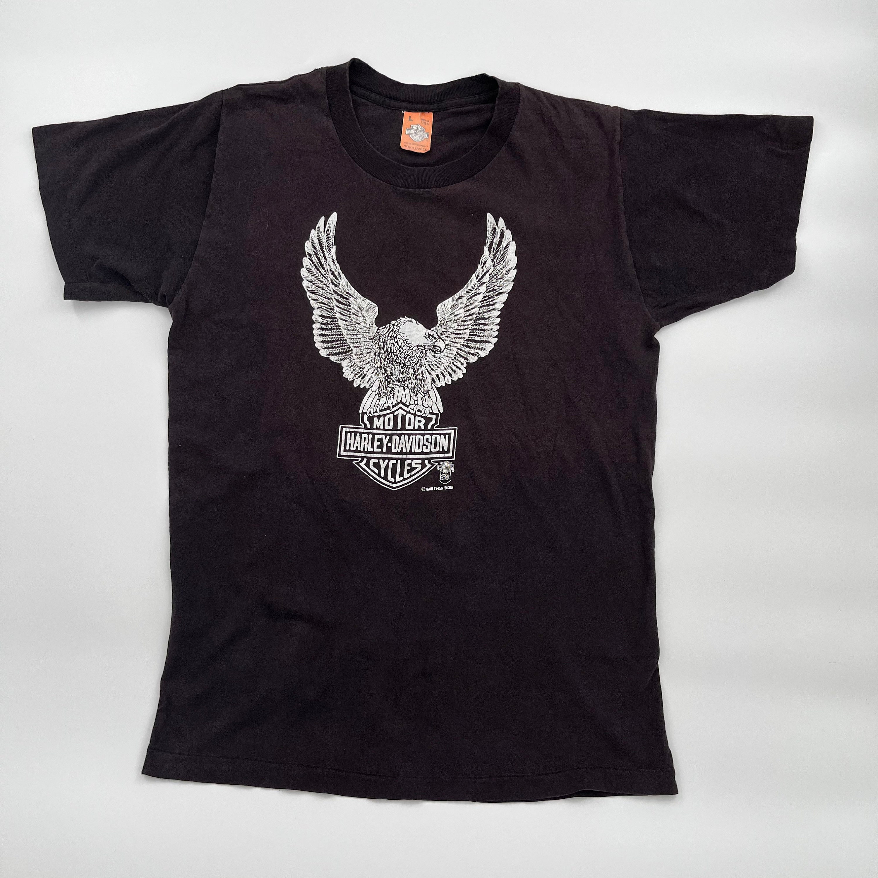 Harley Davidson Eagle Logos Black And White