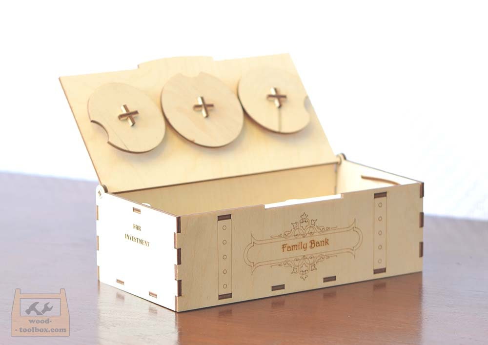 Safe With Combination Lock Laser Cut Files SVG PDF CDR - Etsy