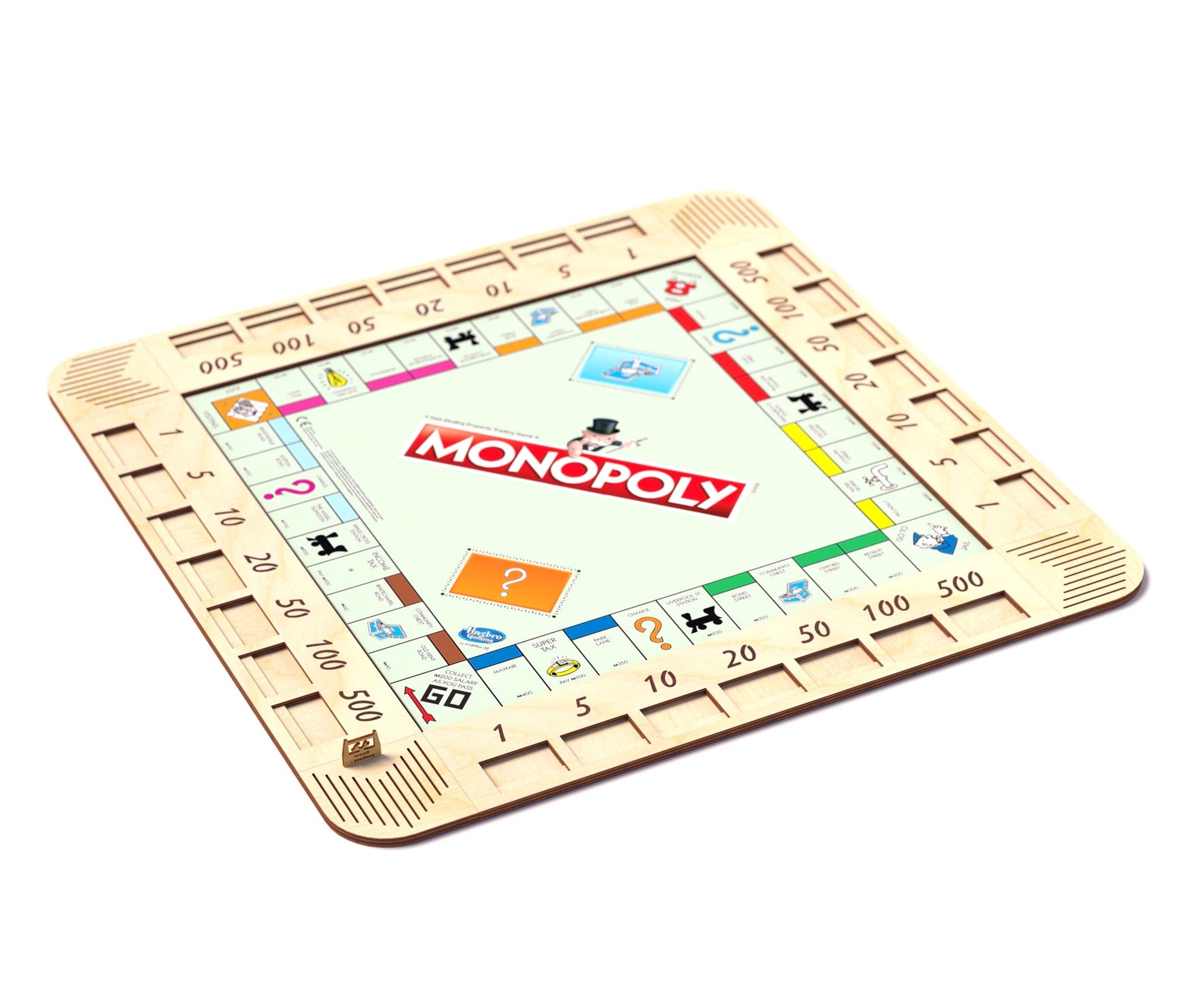 Monopoly Organizer – Laser Cut File - Design for Laser Cut, Digital ...