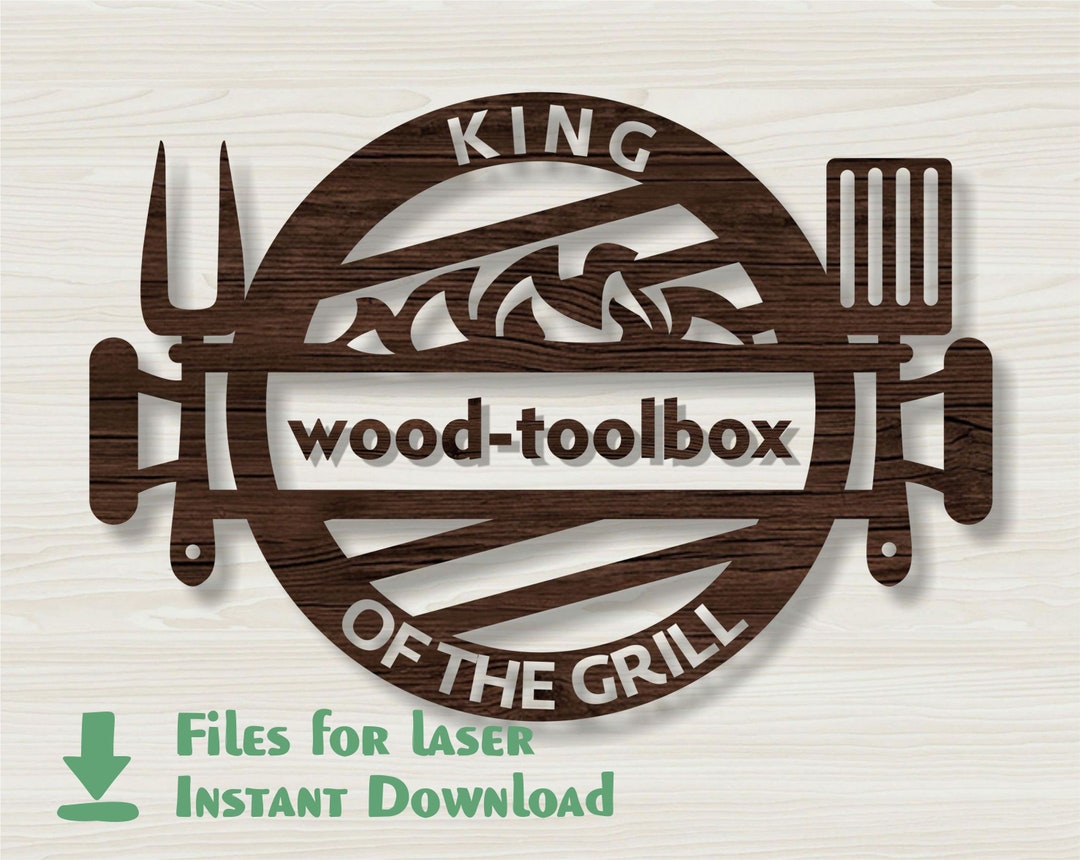 Sign BBQ Version 2 - File for Laser Cutting Machines and CNC Routers ...