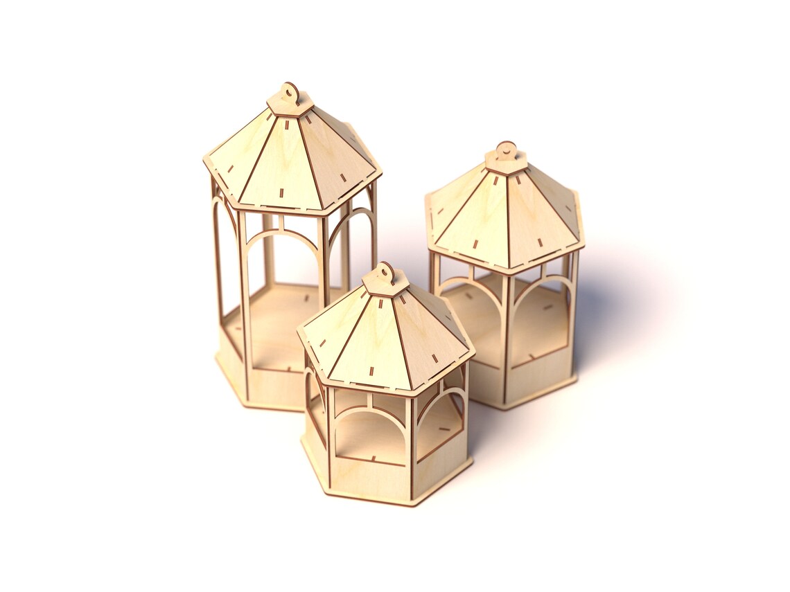 Simple Lantern Laser Cut File. Cdr Dxf Ai Svg Files. - Etsy