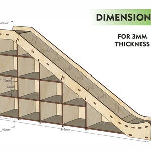 Car Jumping Ramp – Laser Cut Files. Digital Template Kids's Games ...