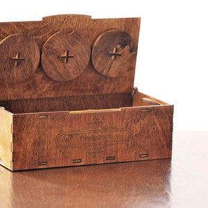 Safe With Combination Lock – Laser Cut Files SVG, PDF, CDR Digital ...