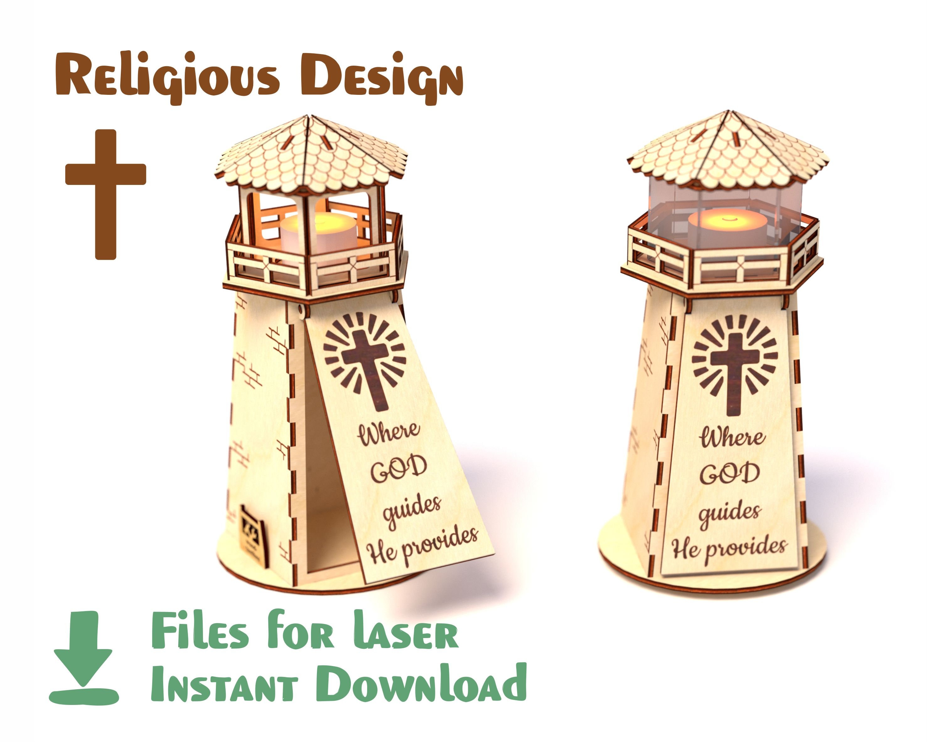 Lighthouse Laser Ready Files. CDR DXF SVG Files for - Etsy Canada