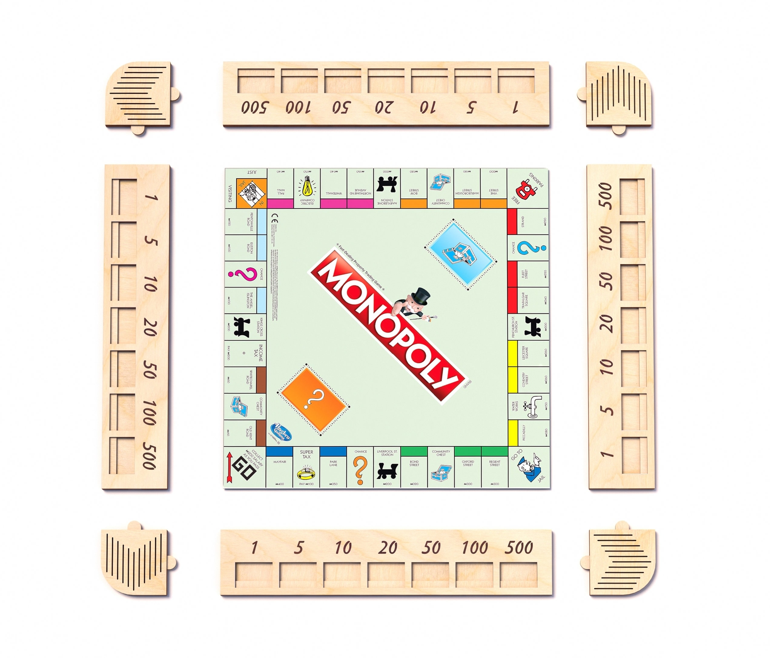 Monopoly Organizer Laser Cut File Design for Laser Cut - Etsy