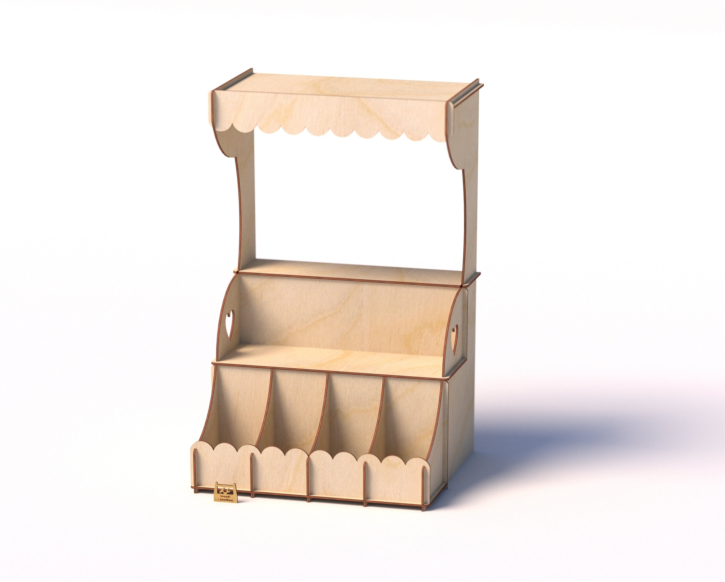 Display for Sweets Laser Cut Files / SVG DXF CDR / Digital - Etsy