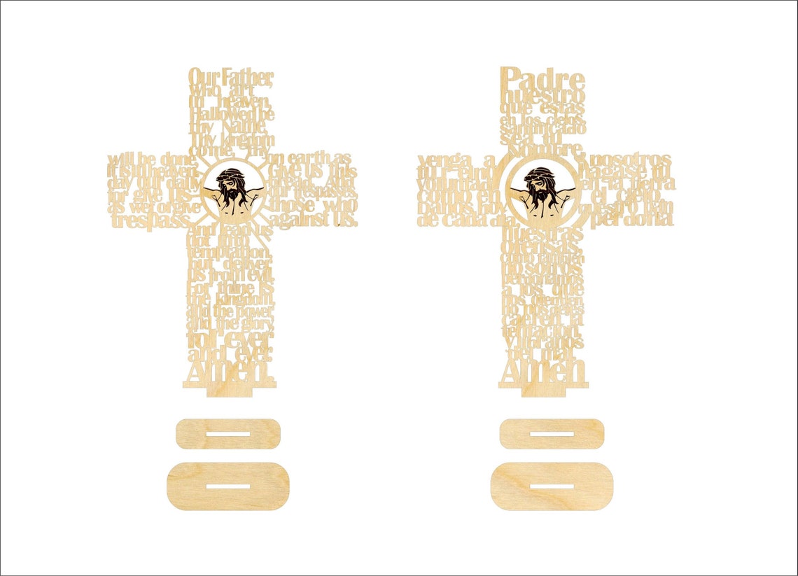 Prayer Box and Cross Version 2 – Laser Cut File - SVG Laser Cut File ...