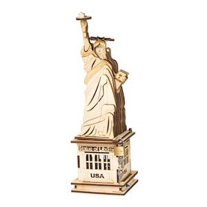 Statue of Liberty - Laser Cut Files. SVG, DXF, CDR. Glowforge Files ...