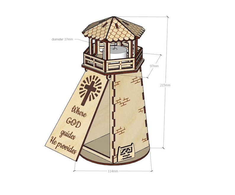Lighthouse Laser Ready Files. CDR DXF SVG Files for - Etsy Canada