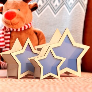 Star Box / Wooden Basket – Laser Cut Files - Christmas Digital Template ...