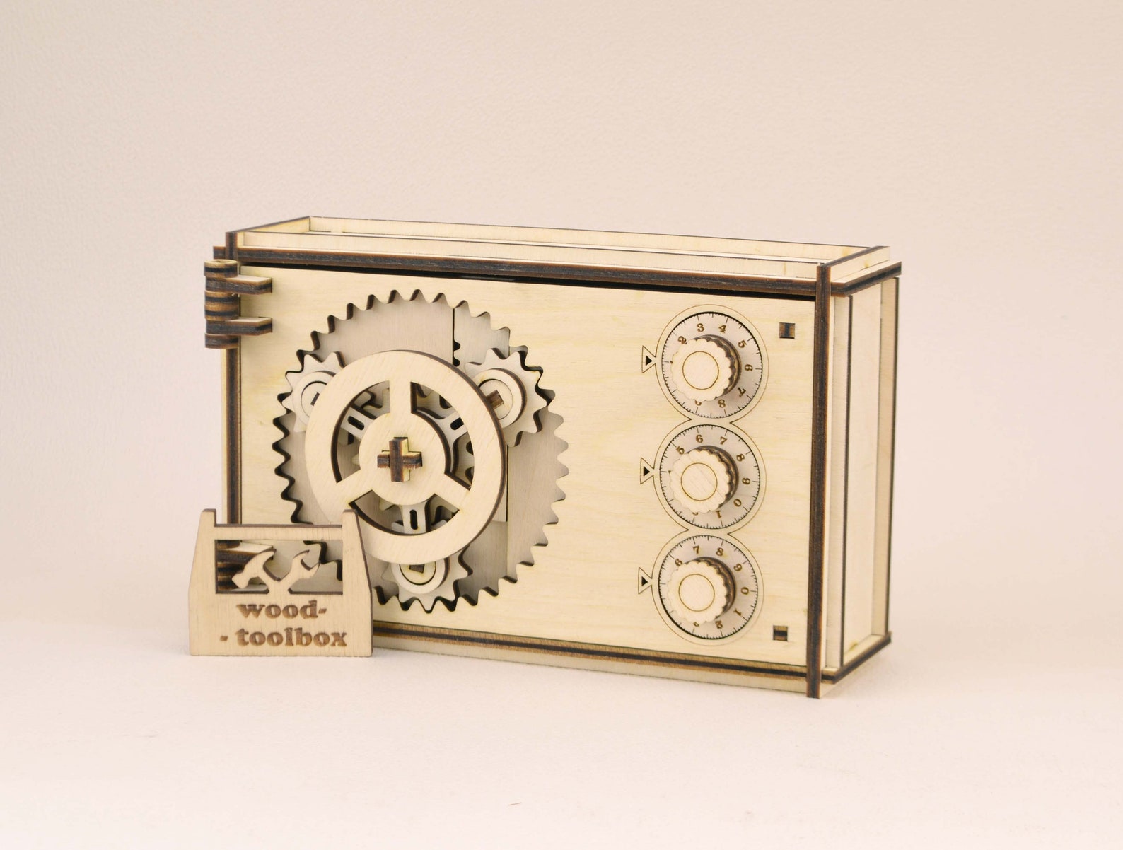 Coded Wooden Box – DXF Files for Laser Cut, Box Cut File, CDR Files for ...