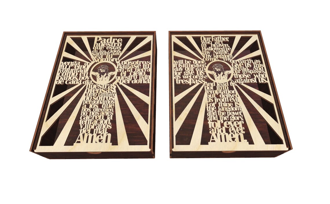 Prayer Box and Cross Version 2 – Laser Cut File - SVG Laser Cut File ...