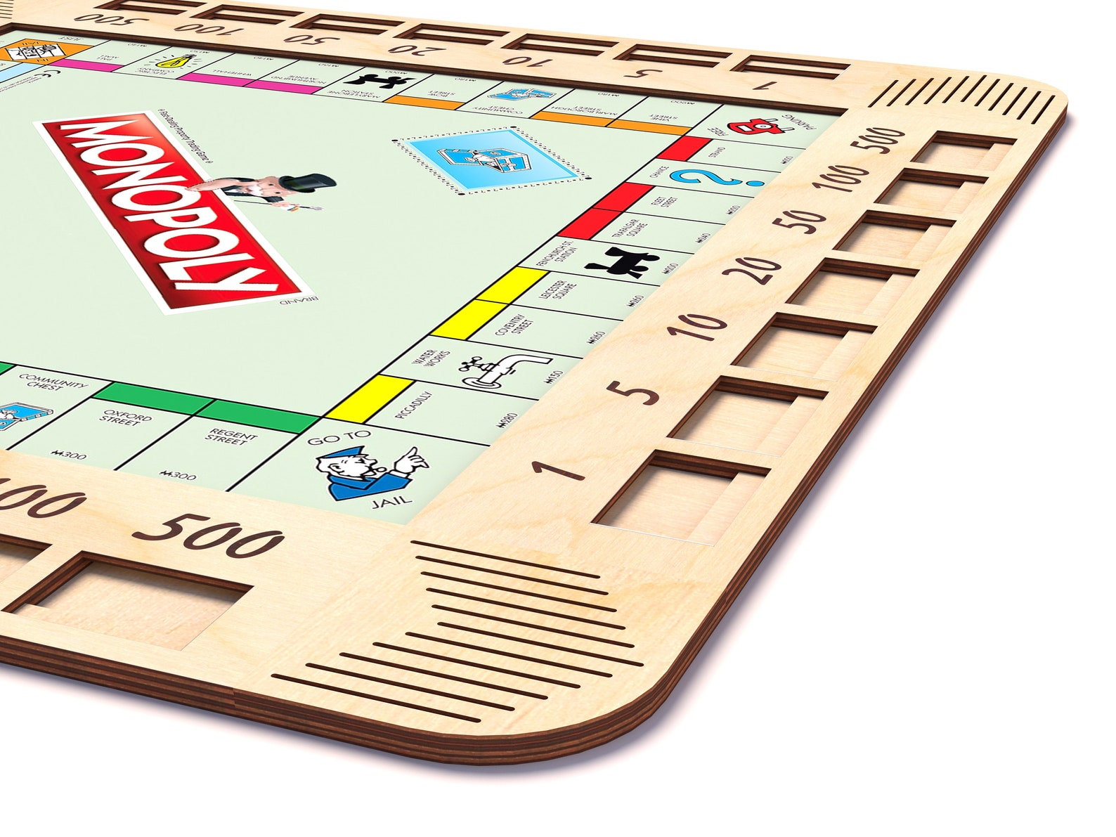Monopoly Organizer – Laser Cut File - Design for Laser Cut, Digital ...