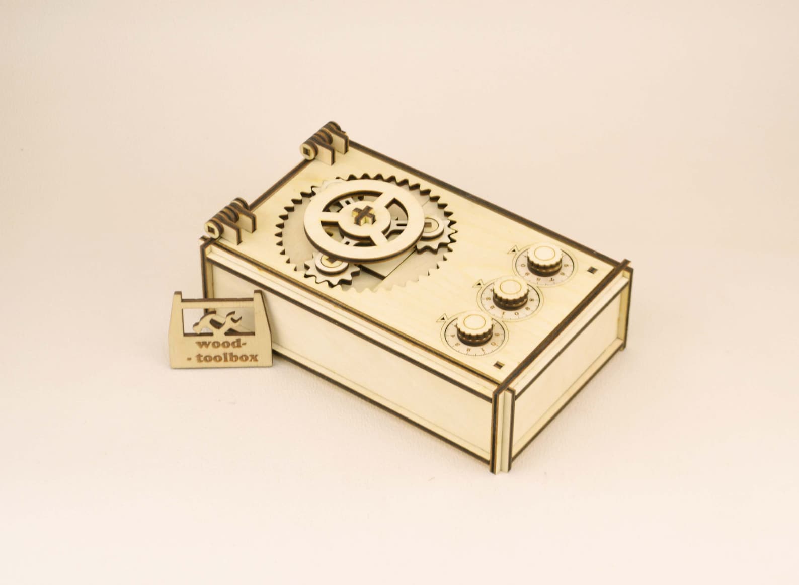 Coded Wooden Box – DXF Files for Laser Cut, Box Cut File, CDR Files for ...