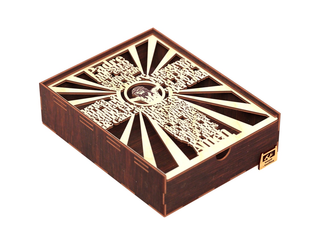 Prayer Box and Cross Version 2 – Laser Cut File - SVG Laser Cut File ...