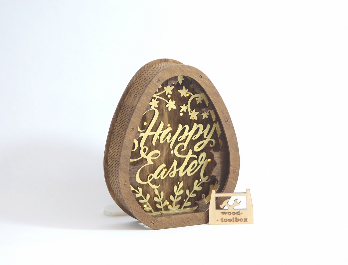 Easter Eggs 4 Different Pattern Options Laser Files - Etsy