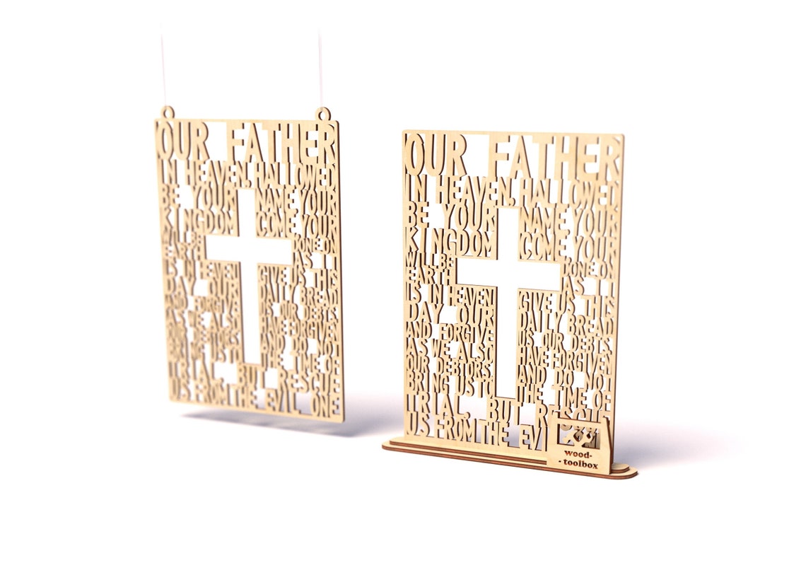 Prayer Box – LASER Cut File Svg / Cdr, Laser Cut Prayer Box Template ...
