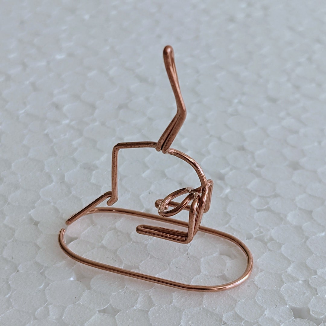 Wire Figure, Yoga Pose #4, Sculpture, Wire Art, Gift - Etsy