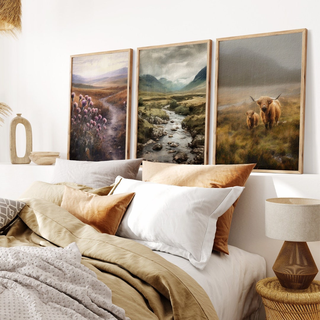 Scottish Highlands Prints | Scotland Art Prints | Countryside Home ...