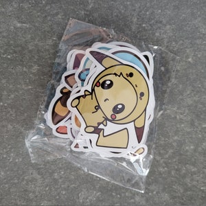 Cute Kawaii Chibi Pokemon 50 Stickers. - Etsy Singapore