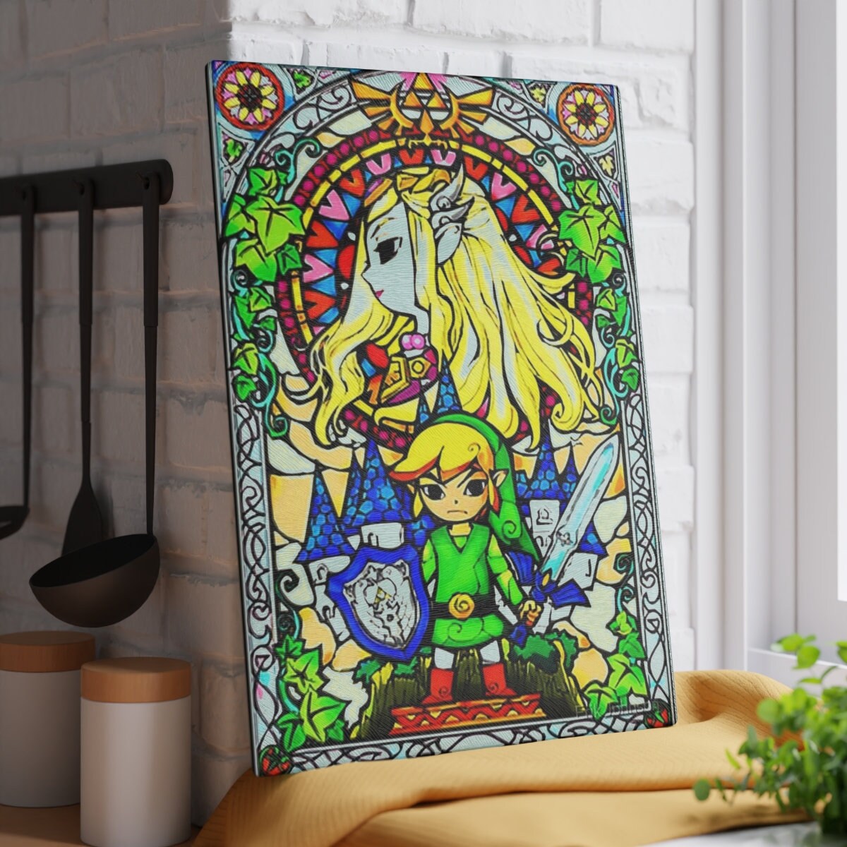Legend of Zelda Wind Waker Cutting Board - Etsy