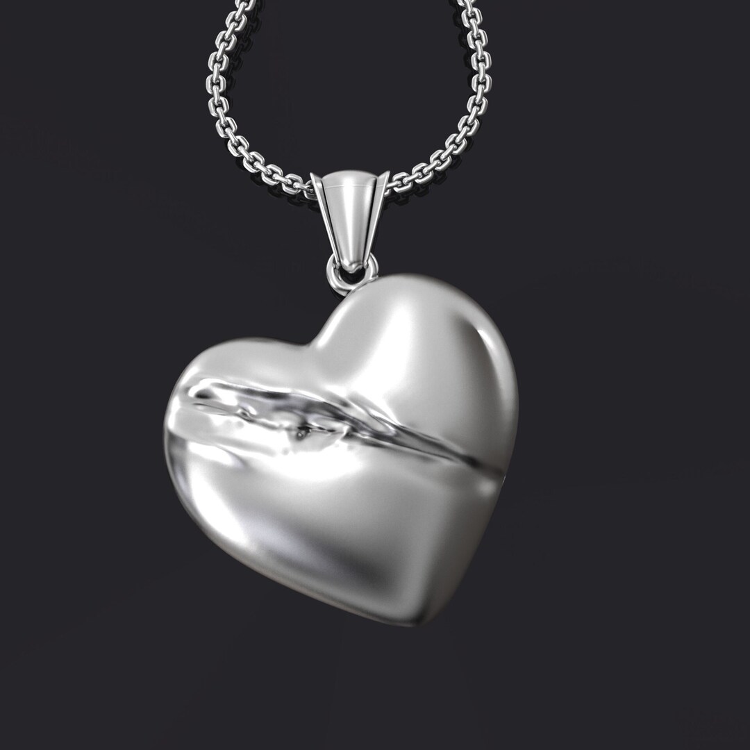 Broken Heart Necklace - Unique Gift for the Brokenhearted - Etsy