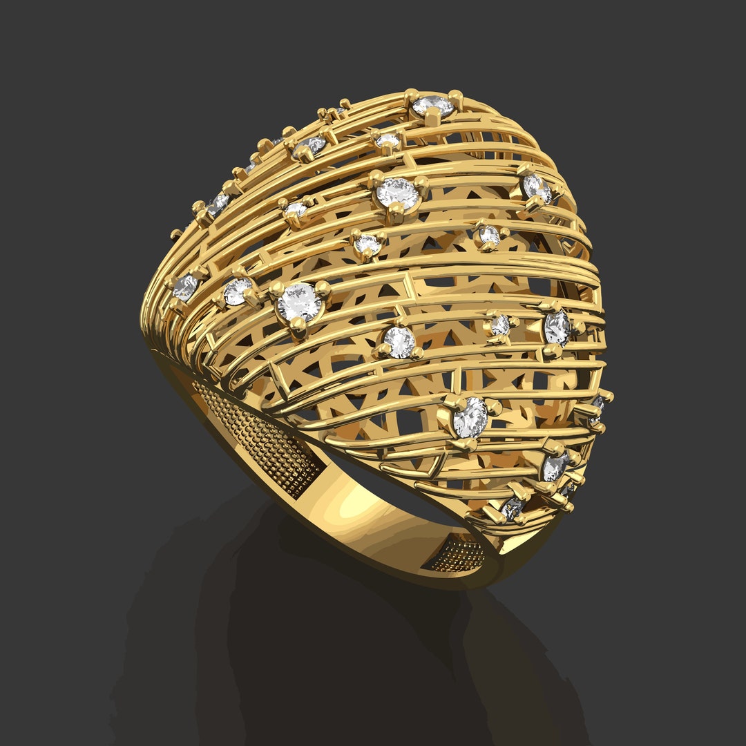 Minimalist Design and Modern Ring - Etsy