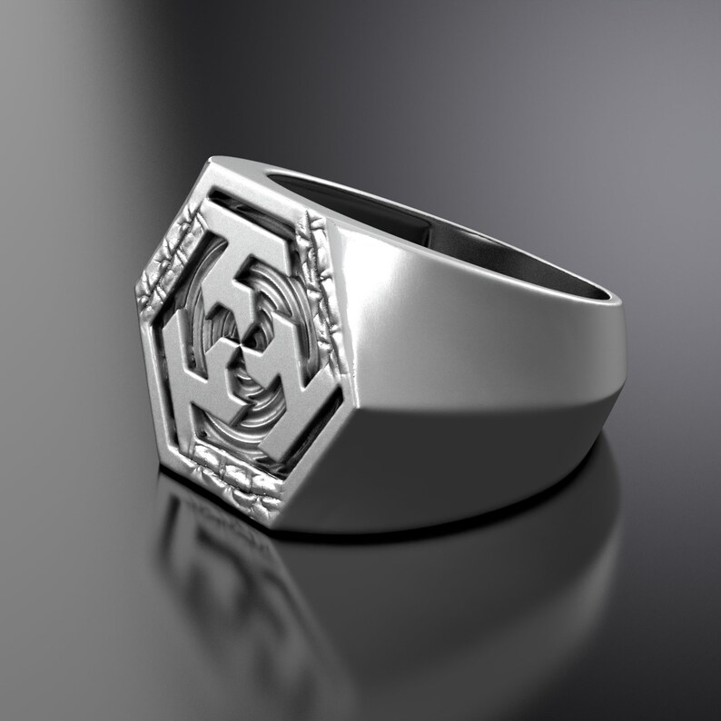 God's Lion Ali Arabic Calligraphy Rings, Muslim Ring, Islamic Rings ...