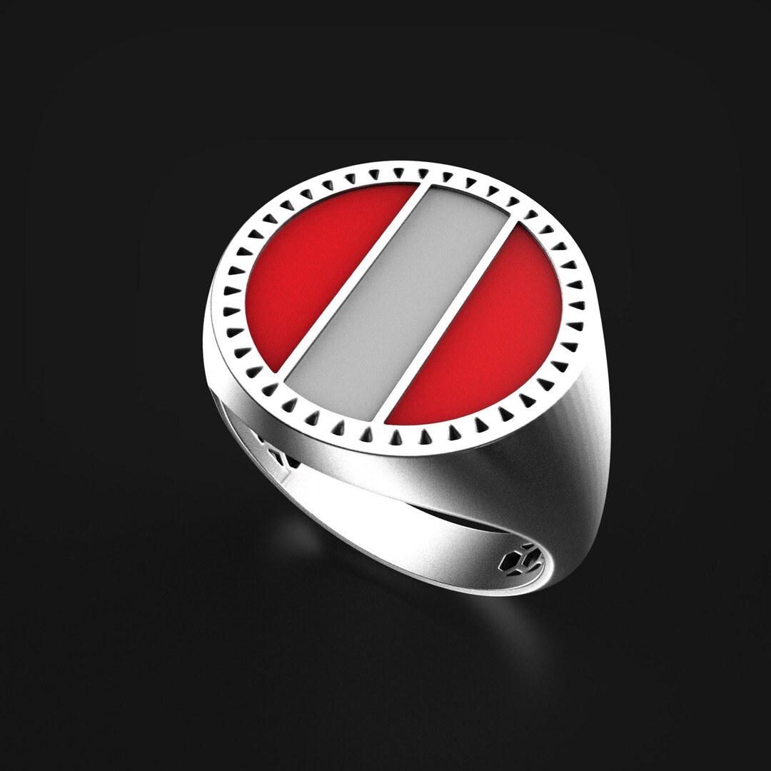 Peru Signet Ring, Gold or Silver Gifts, Countries Rings, Fans Jewellery ...