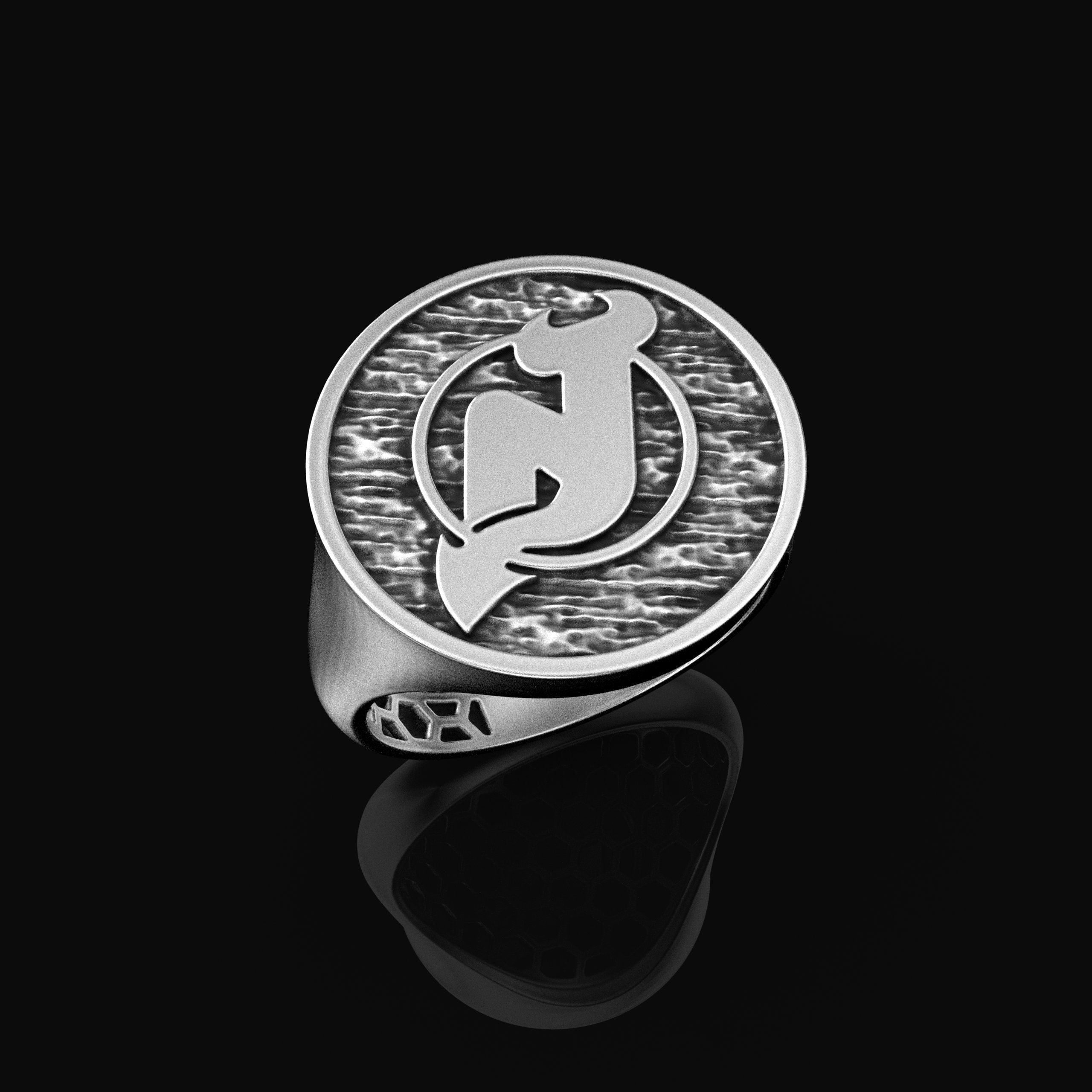 Custom New Jersey Newark Fan Rings Hockey Ring - Etsy