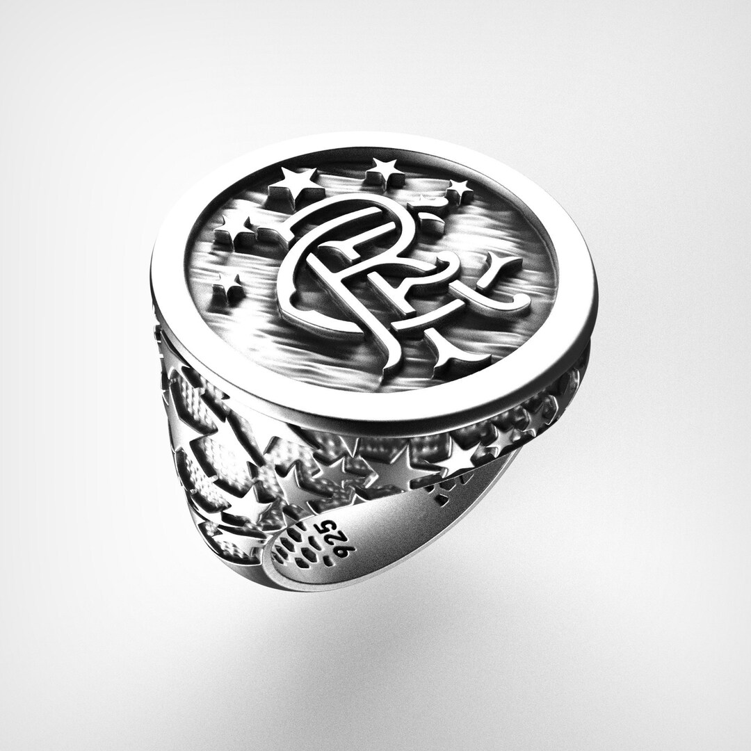 Custom Glasgow Fan Rings Football Scotland Ring - Etsy