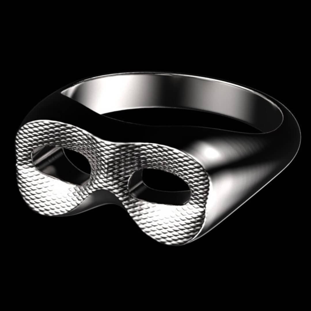 Osimhen Mask Ring, Face Mask Ring, Masquerade Gifts, Inspirational ...