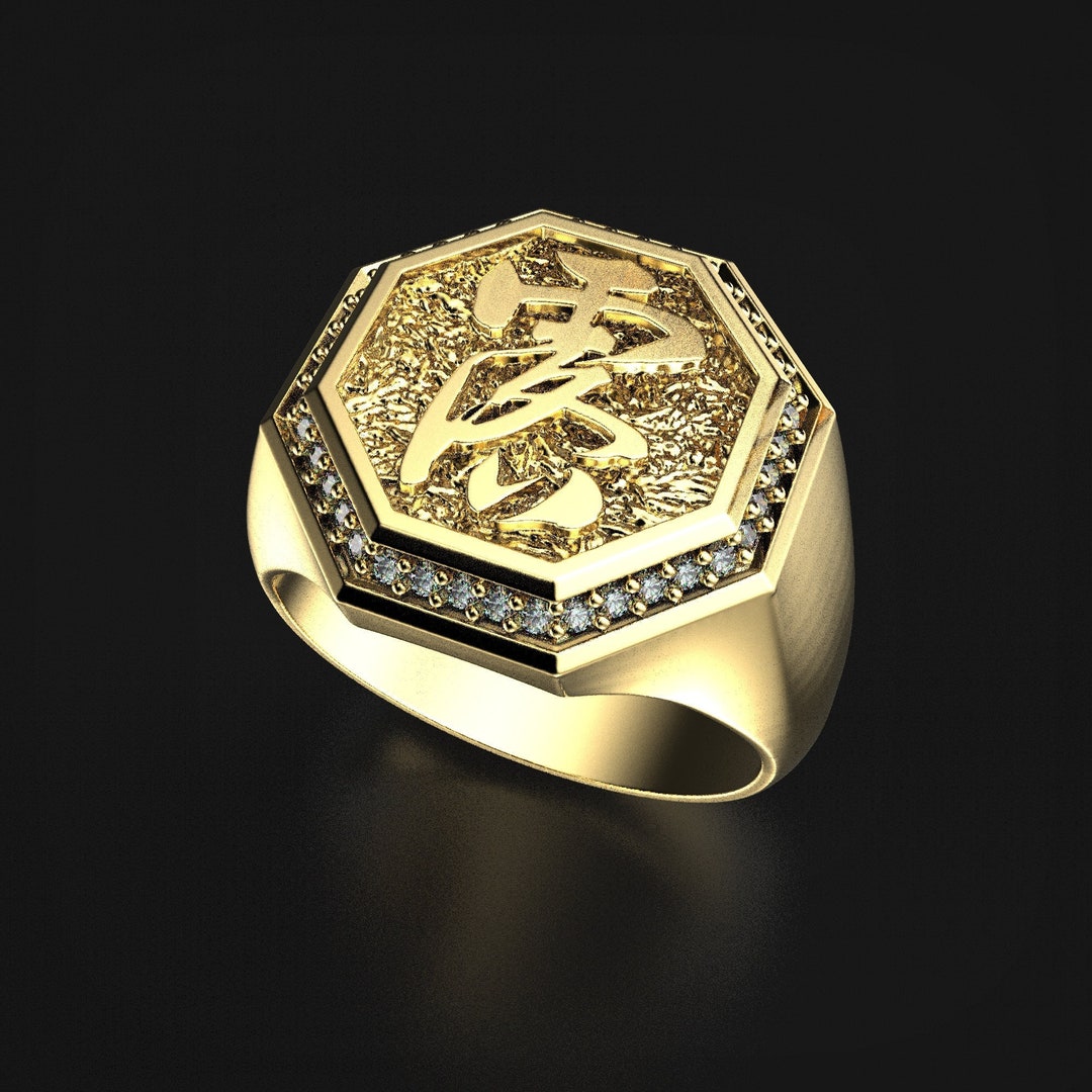 Nothing Ever Signet Ring, Mystic Rings, Fans Jewellery, Kanji Jewelery ...