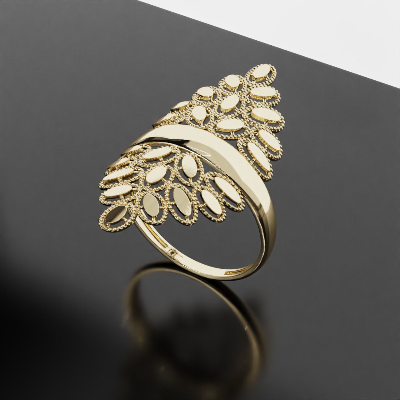 Gold Bead Drop Rings Light, Elegant, and the True Gold Choice for ...