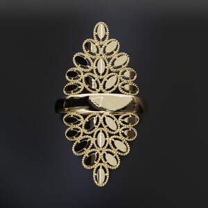 Gold Bead Drop Rings Light, Elegant, and the True Gold Choice for ...