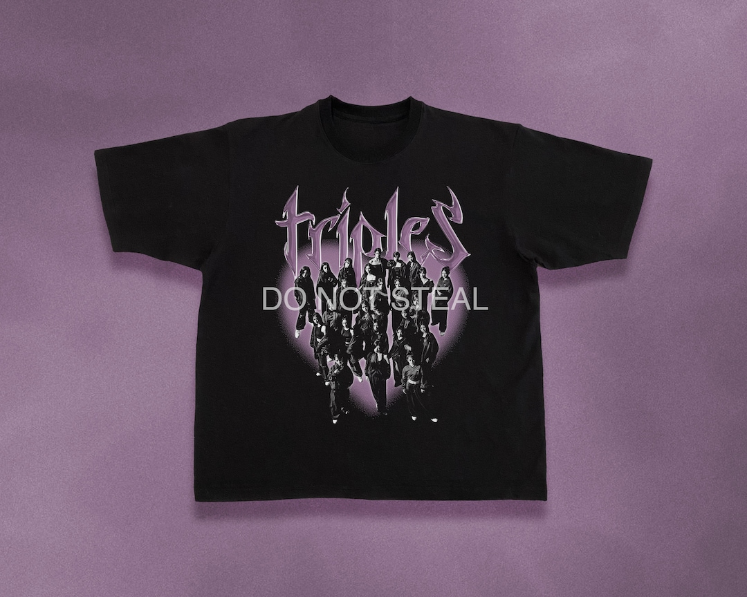 TRIPLES Authentic Lovelution Tour Shirt Kpop Merch Lightstick Photocard ...