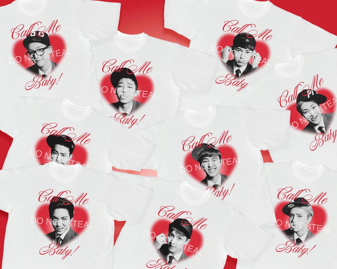 EXO Call Me Baby Shirt, Kpop Merch Concert Tour - Etsy