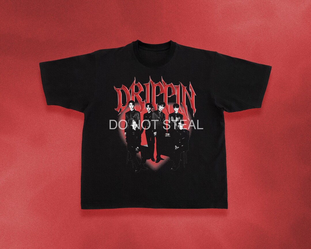 DRIPPIN Shirt Kpop Tour Merch Album Light Stick Photocard Holder Binder ...