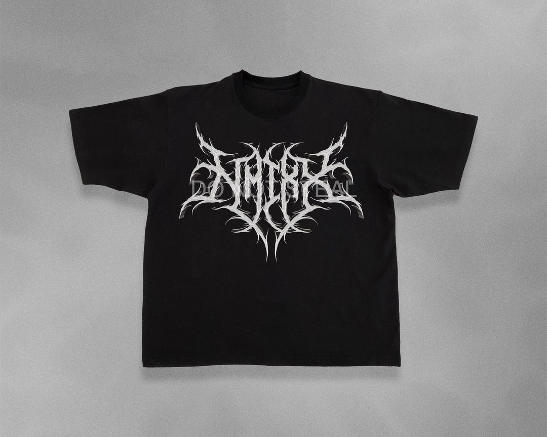 NMIXX Chrome Heavy Metal Shirt Kpop Tour Merch Album Lightstick ...