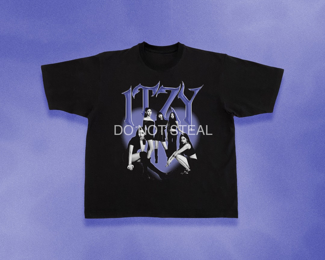 ITZY Shirt, Kpop Merch Concert Tour - Etsy