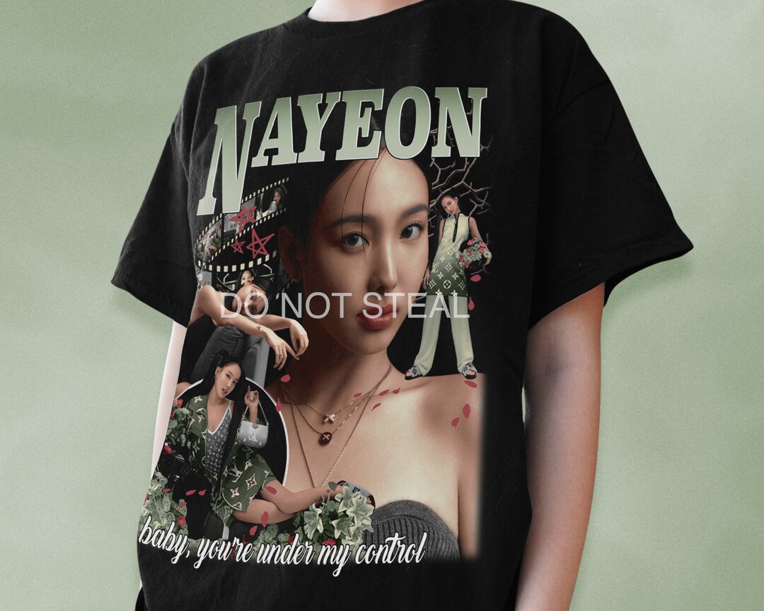 TWICE Nayeon Rap Retro Bootleg Ready to Be Tour Shirt Kpop Merch Album ...