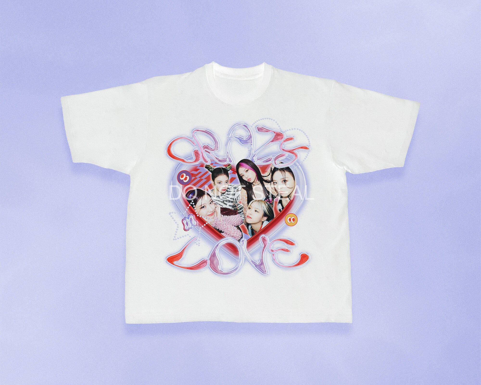 ITZY Crazy in Love Loco Swipe Born to Be Tour Shirt Kpop Merch Album ...